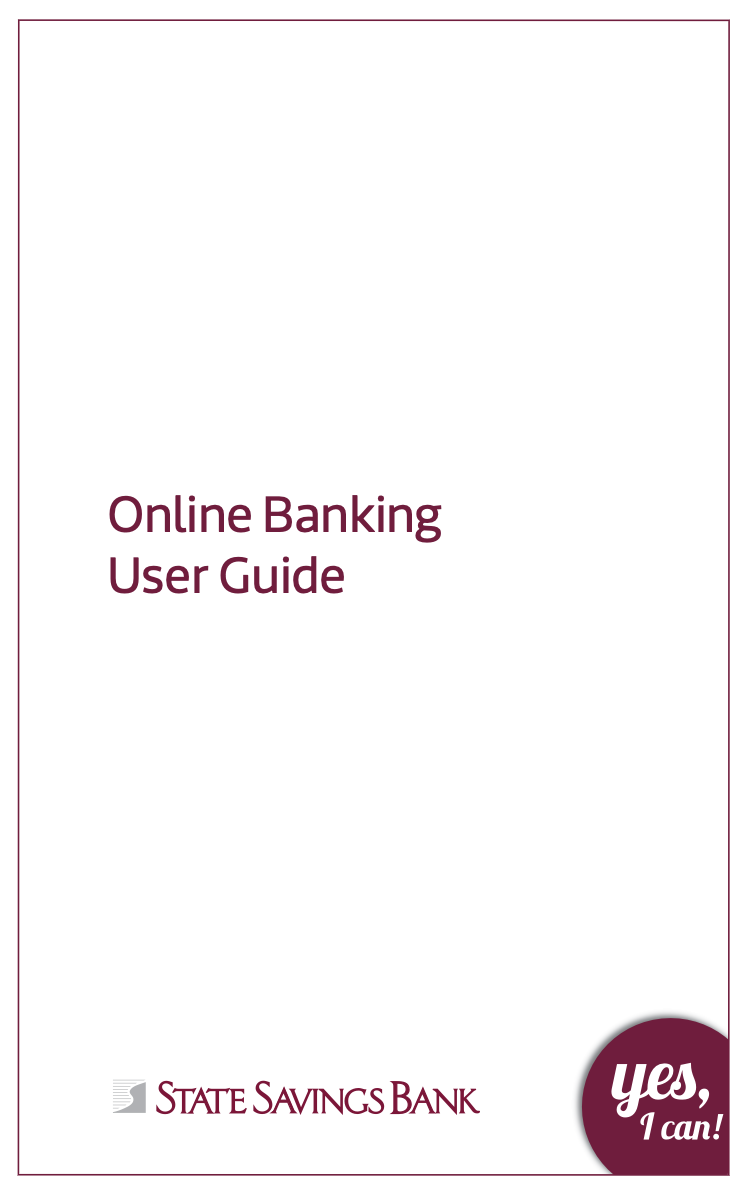 Help : State Savings Bank